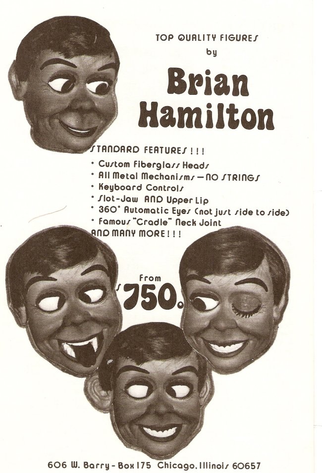 Ventriloquist Central - Dan Willinger - Brain Hamilton Figure Collection